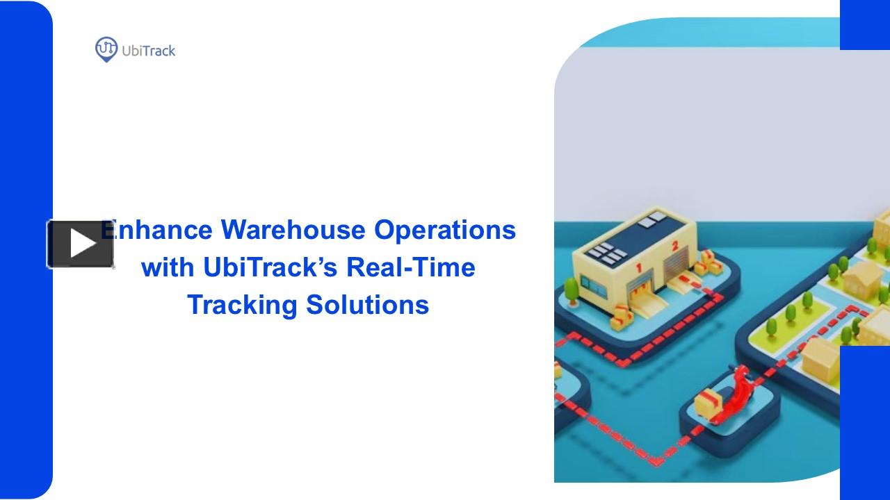 PPT – UbiTrack - Enhancing Warehouse Operations with UWB Positioning ...