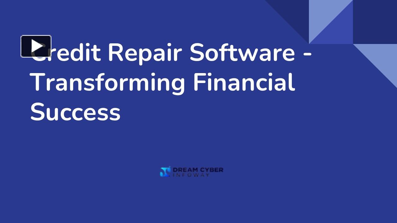 PPT – Credit Repair Software - Transforming Financial Success ...