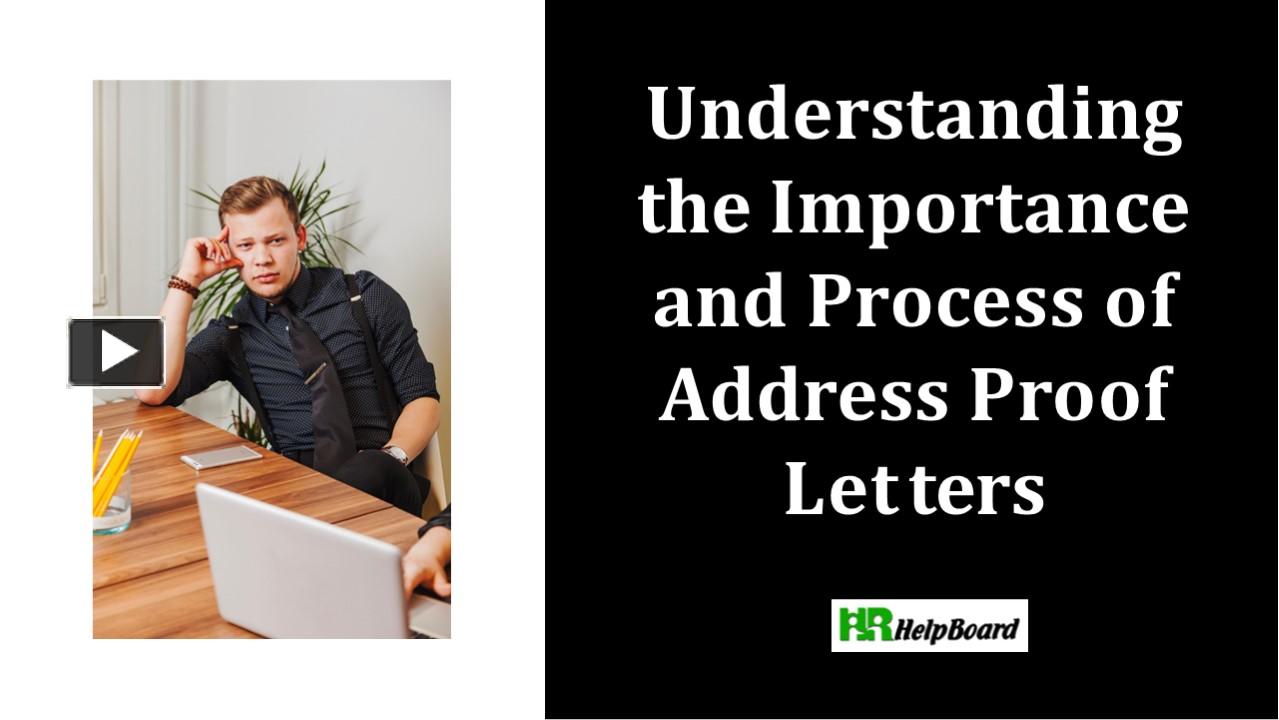 PPT – Passport Address Proof ,Address Proof for Passport PowerPoint ...