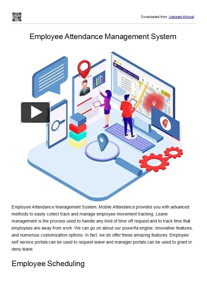 PPT – Employee scheduling management PowerPoint presentation | free to ...