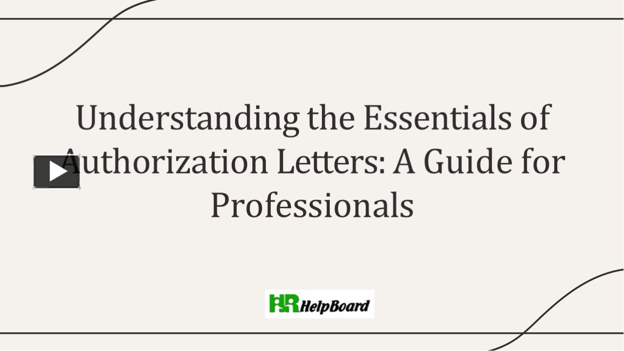 PPT – authorization letter sample, authorization letter format ...