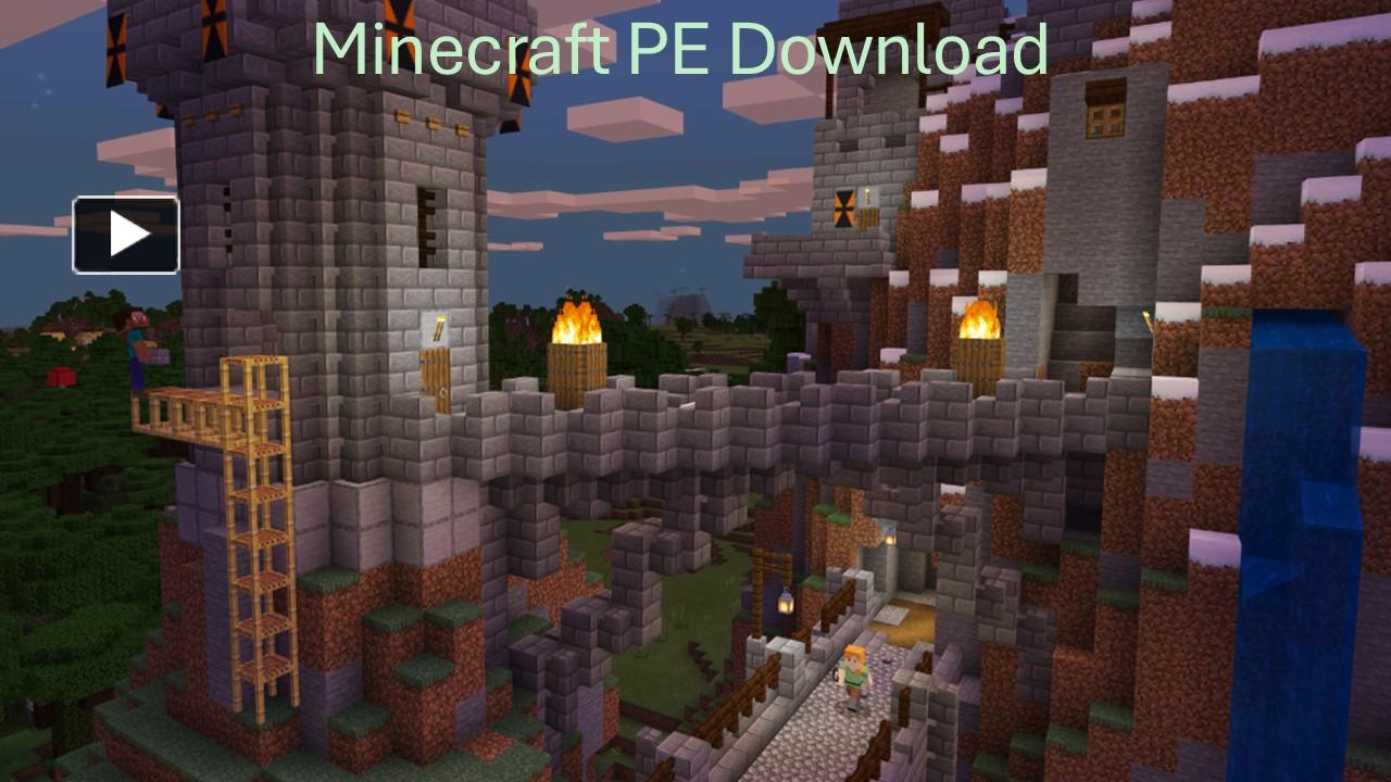 Minecraft presentation | free to download
