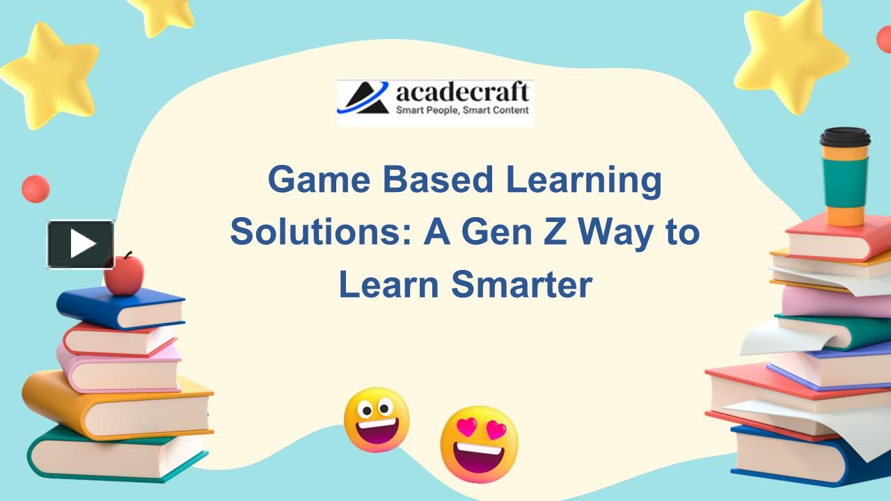 PPT – Game Based Learning Solutions: A Gen Z Way to Learn Smarter ...