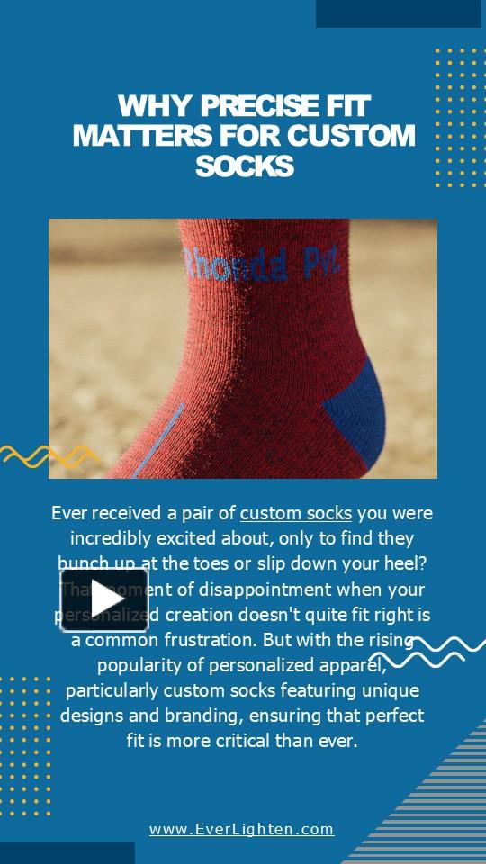 PPT – Why Precise Fit Matters for Custom Socks PowerPoint presentation ...