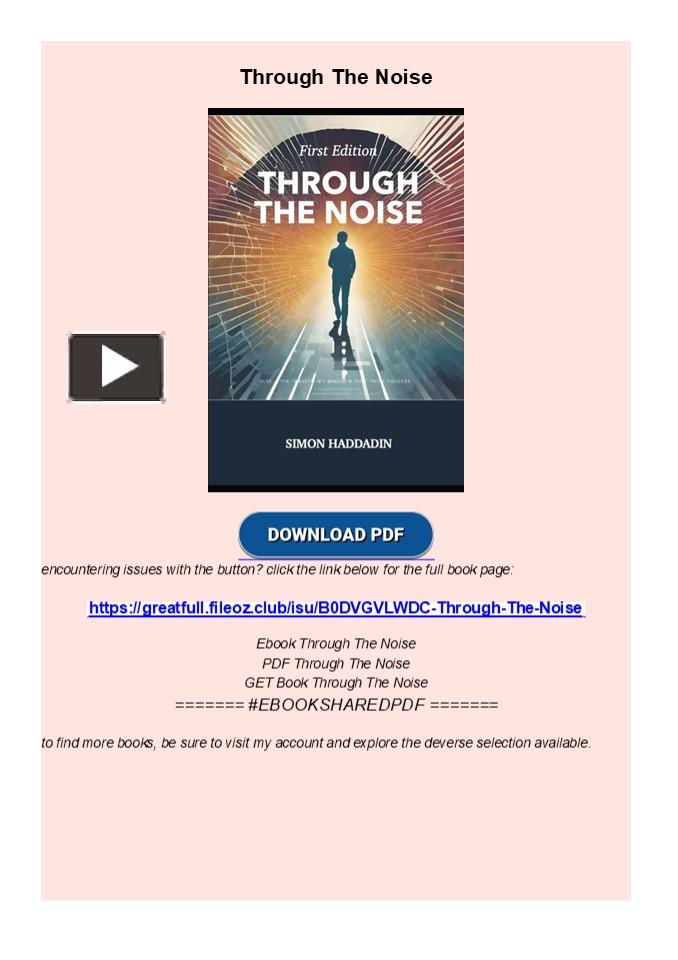 PPT – Download Through The Noise PowerPoint presentation | free to ...