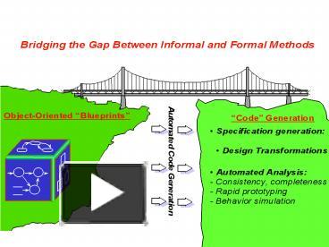 PPT – Code generation from software blueprints PowerPoint presentation ...