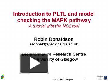 PPT – Robin Donaldson PowerPoint presentation | free to view - id ...