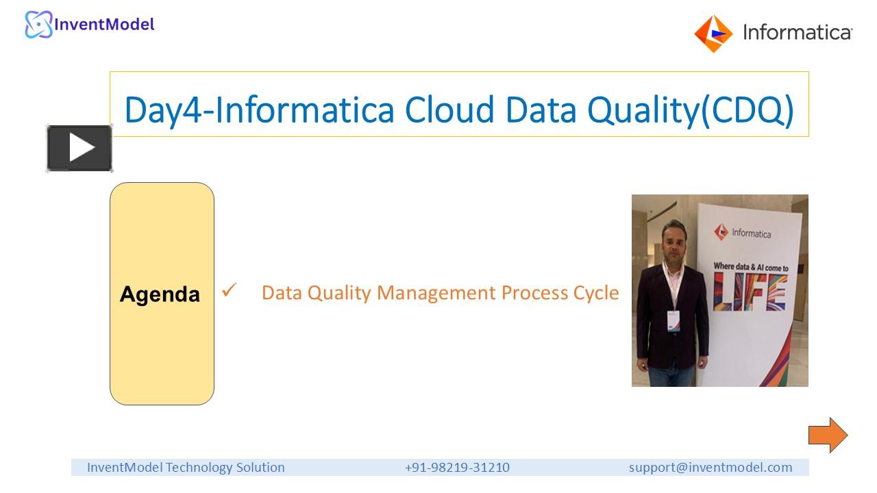 Informatica CDQ | Learn Data Quality Management Process Cycle ...