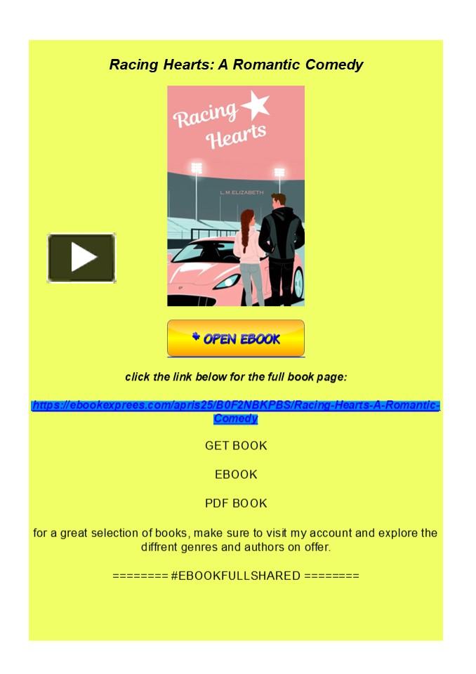 READ_ Racing Hearts: A Romantic Comedy presentation | free to download