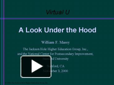 PPT – A Look Under the Hood PowerPoint presentation | free to view - id ...