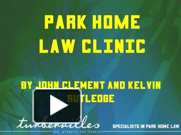 PPT – By John Clement and Kelvin Rutledge PowerPoint presentation ...