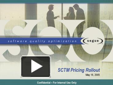 PPT – SCTM Pricing Rollout PowerPoint presentation | free to view - id ...