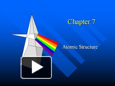 Atomic Structure presentation | free to view
