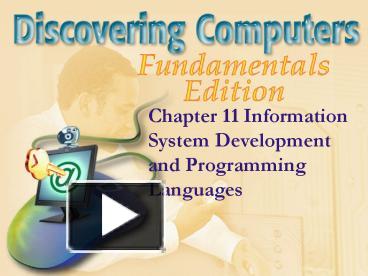 Chapter 11 Information System Development and Programming Languages ...