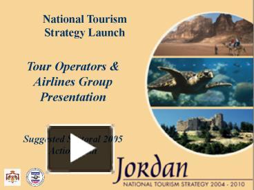 Tour Operators presentation | free to view