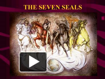 THE SEVEN SEALS presentation | free to view