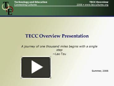 TECC Overview Presentation presentation | free to view