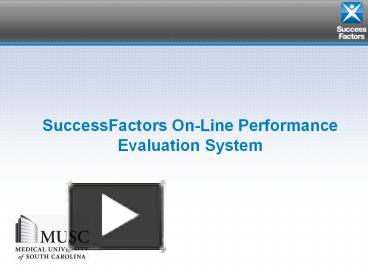 PPT – SuccessFactors OnLine Performance PowerPoint presentation | free ...