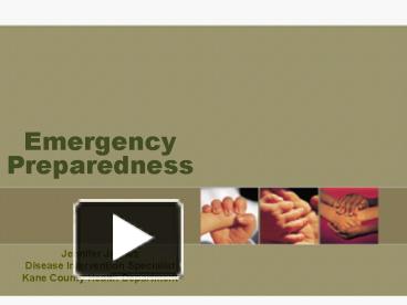 PPT – Emergency Preparedness PowerPoint presentation | free to view ...
