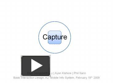PPT – Capture PowerPoint presentation | free to download - id: a0c97-ODI3N