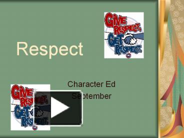 Respect presentation | free to view