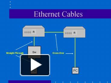 Ethernet Cables presentation | free to view
