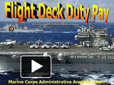 PPT – Marine Corps Administrative Analysis Team PowerPoint presentation ...