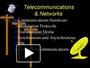 Telecommunications presentation | free to view