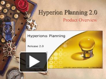PPT – Hyperion Planning 2.0 PowerPoint presentation | free to view - id ...
