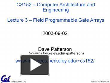PPT – CS61C Lecture 13 PowerPoint presentation | free to download - id ...