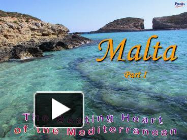 Malta presentation | free to view