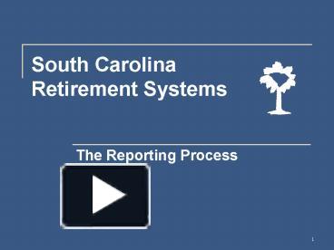 South Carolina Retirement Systems presentation | free to view