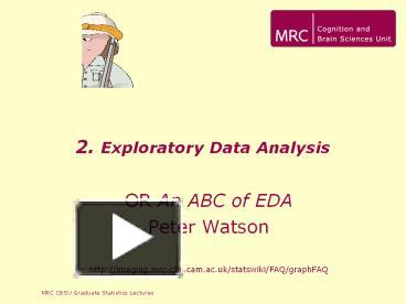 2. Exploratory Data Analysis presentation | free to view