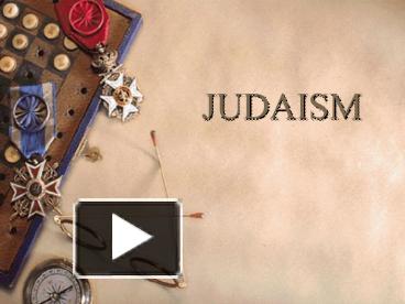 JUDAISM presentation | free to view