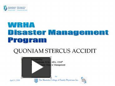 PPT – QUONIAM STERCUS ACCIDIT PowerPoint presentation | free to view ...