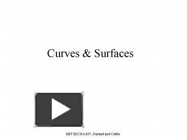PPT – Curves PowerPoint presentation | free to download - id: a6958-NWFmZ