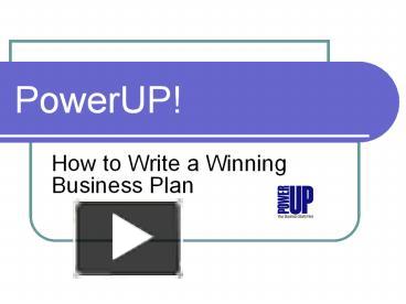 PPT – PowerUP PowerPoint presentation | free to view - id: a6a8d-NTRlN