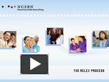 PPT – The NCLEX Process PowerPoint presentation | free to view - id ...