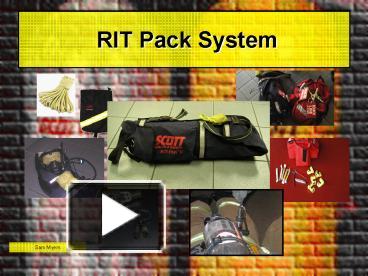 RIT Pack System presentation | free to view
