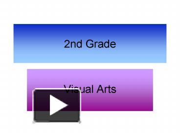 PPT – 2nd Grade PowerPoint presentation | free to view - id: a7461-NGE0M