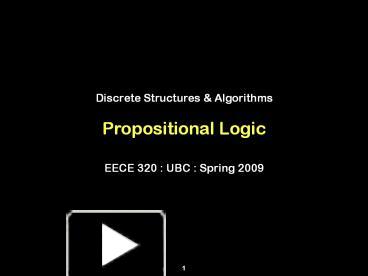 PPT – Discrete Structures PowerPoint presentation | free to download ...