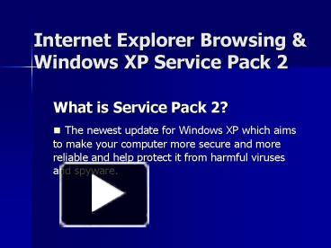 PPT – Internet Explorer Browsing PowerPoint presentation | free to view ...
