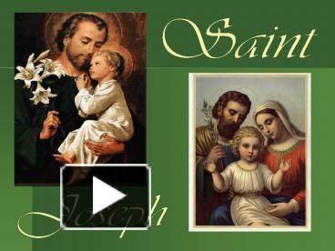 Saint presentation | free to view