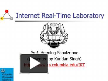 Internet RealTime Laboratory presentation | free to download