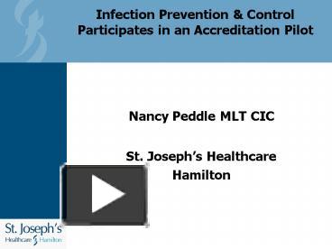 Infection Prevention presentation | free to view