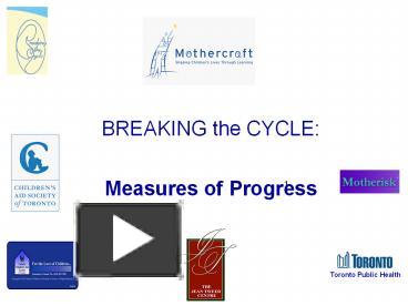 BREAKING the CYCLE: presentation | free to view
