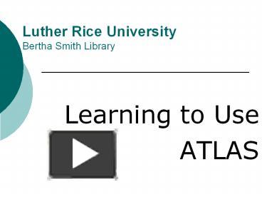 PPT – Luther Rice University Bertha Smith Library PowerPoint ...