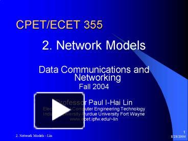 PPT – CPETECET 355 PowerPoint presentation | free to view - id: aa5cc-NTVmY