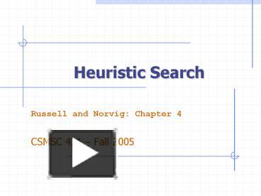 PPT – Heuristic Search PowerPoint presentation | free to view - id ...