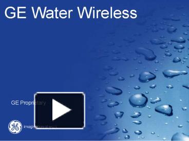 GE PowerPoint Template presentation | free to download